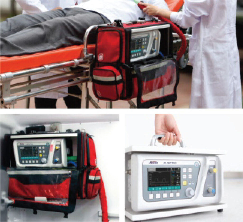 AV-Vent Save Emergency Transport Ventilator – Mobile Rescue Developers